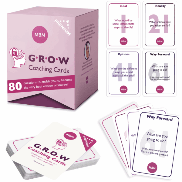 Premium GROW Coaching Cards | Making Business Matter (MBM)