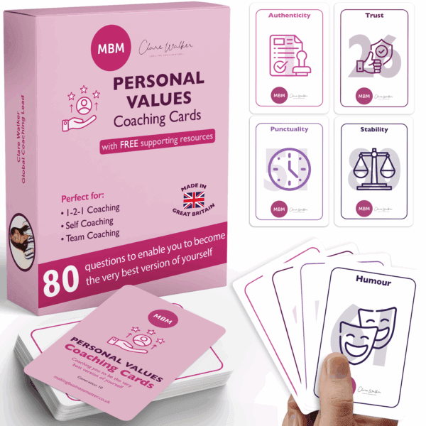 Personal Values Coaching Cards | Making Business Matter (MBM)