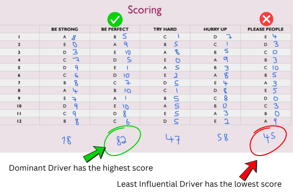 Kahler's Drivers Questionnaire | Find Out What Drives You | MBM