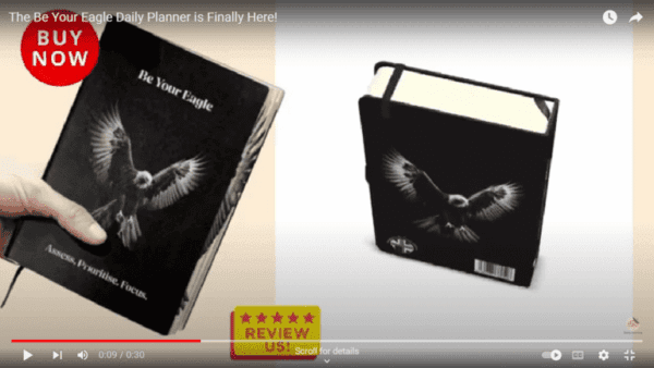 Be Your Eagle Daily Planner | Making Business Matter (MBM)